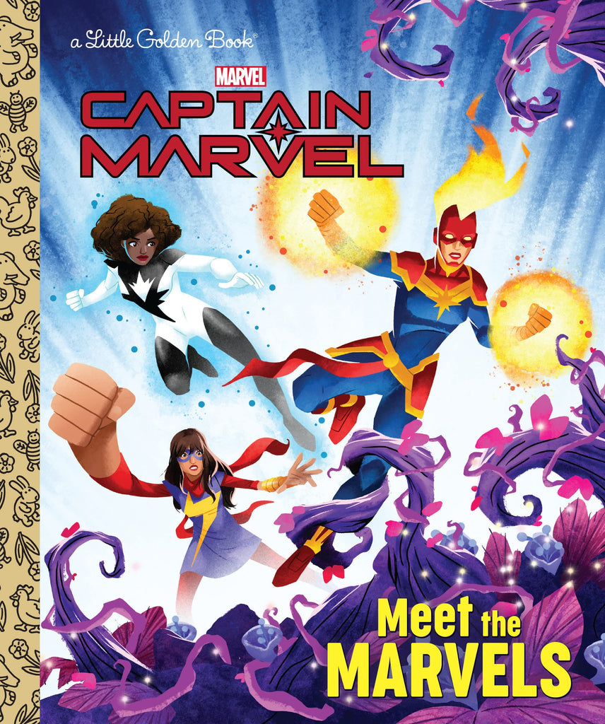 Captain Marvel - Meet the Marvels - Little Golden Book – Kaboom Comics ...